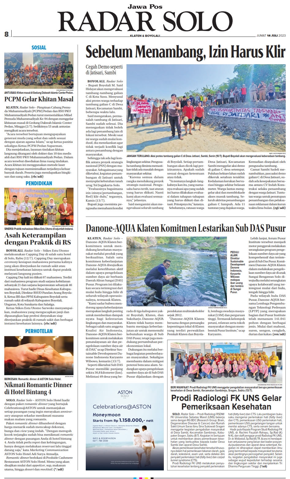 Prodi Radiologi FK UNS Gelar Pemeriksaan Kesehatan di Desa Sambi ...